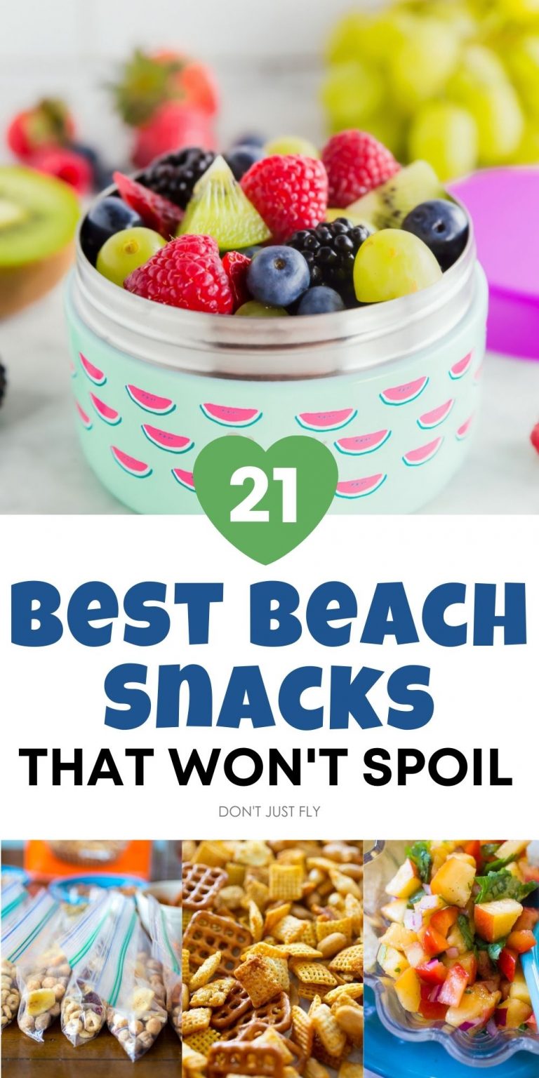 25+ Best Beach Snacks - Don't Just Fly