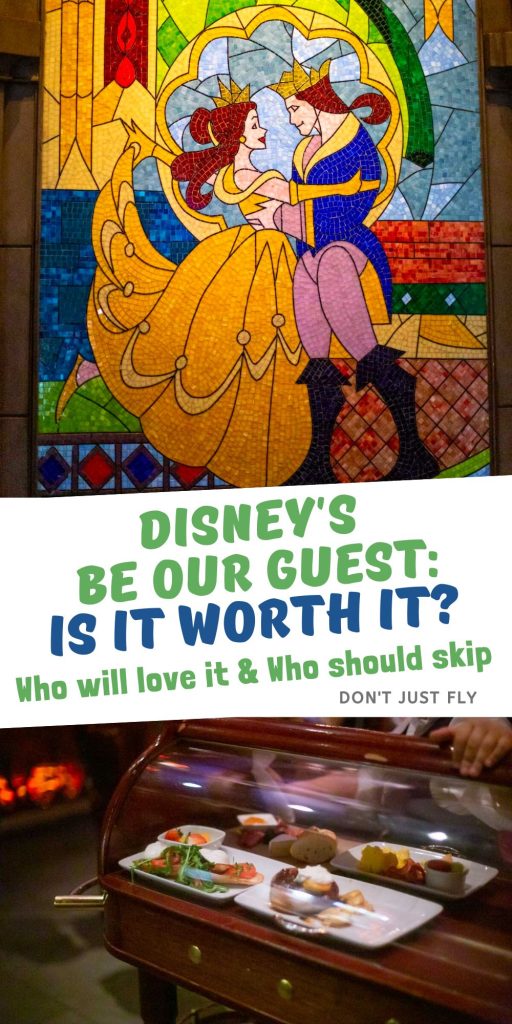 Be Our Guest Restaurant: A Review - Don't Just Fly